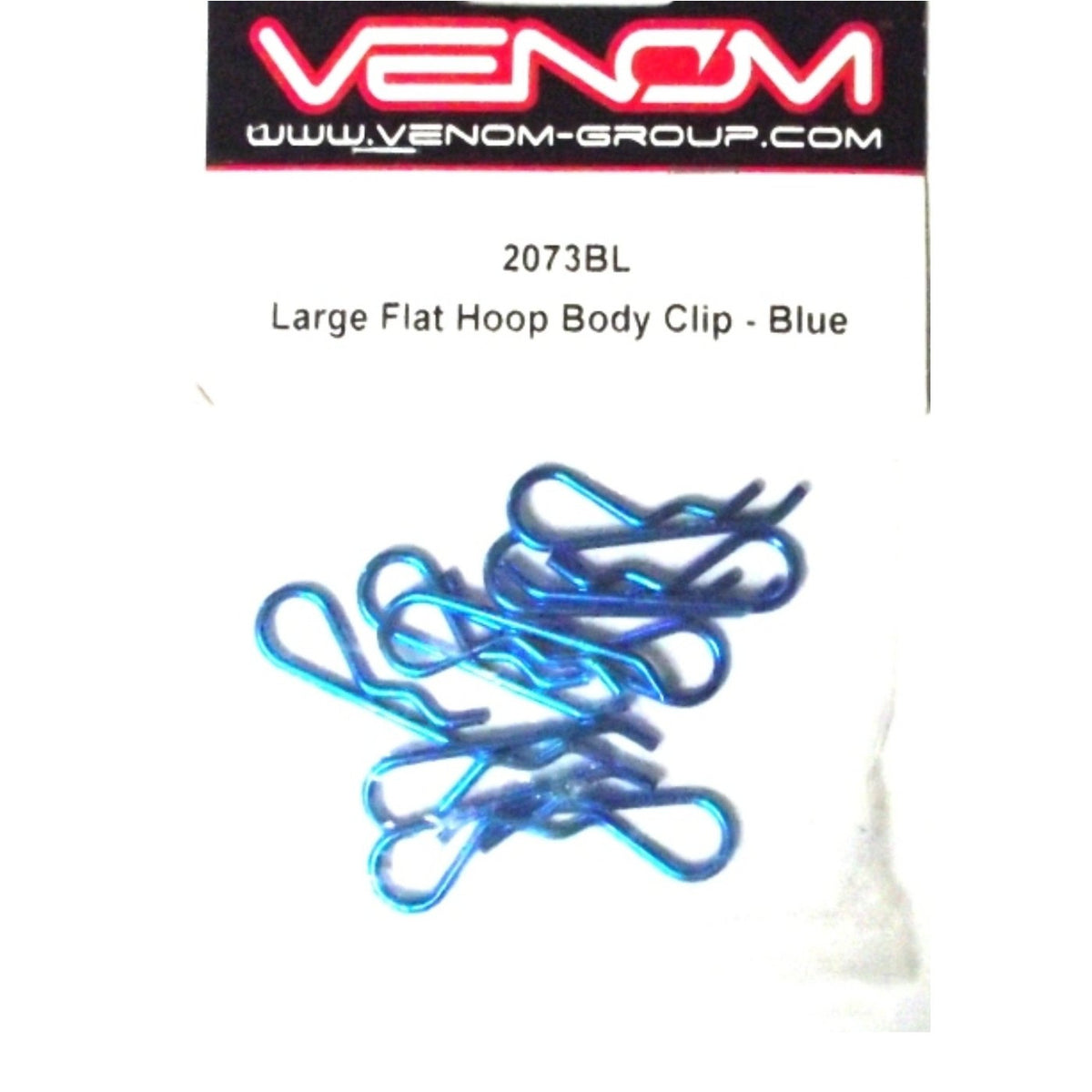 Blue Alloy Large Body Clips – RC Race Parts